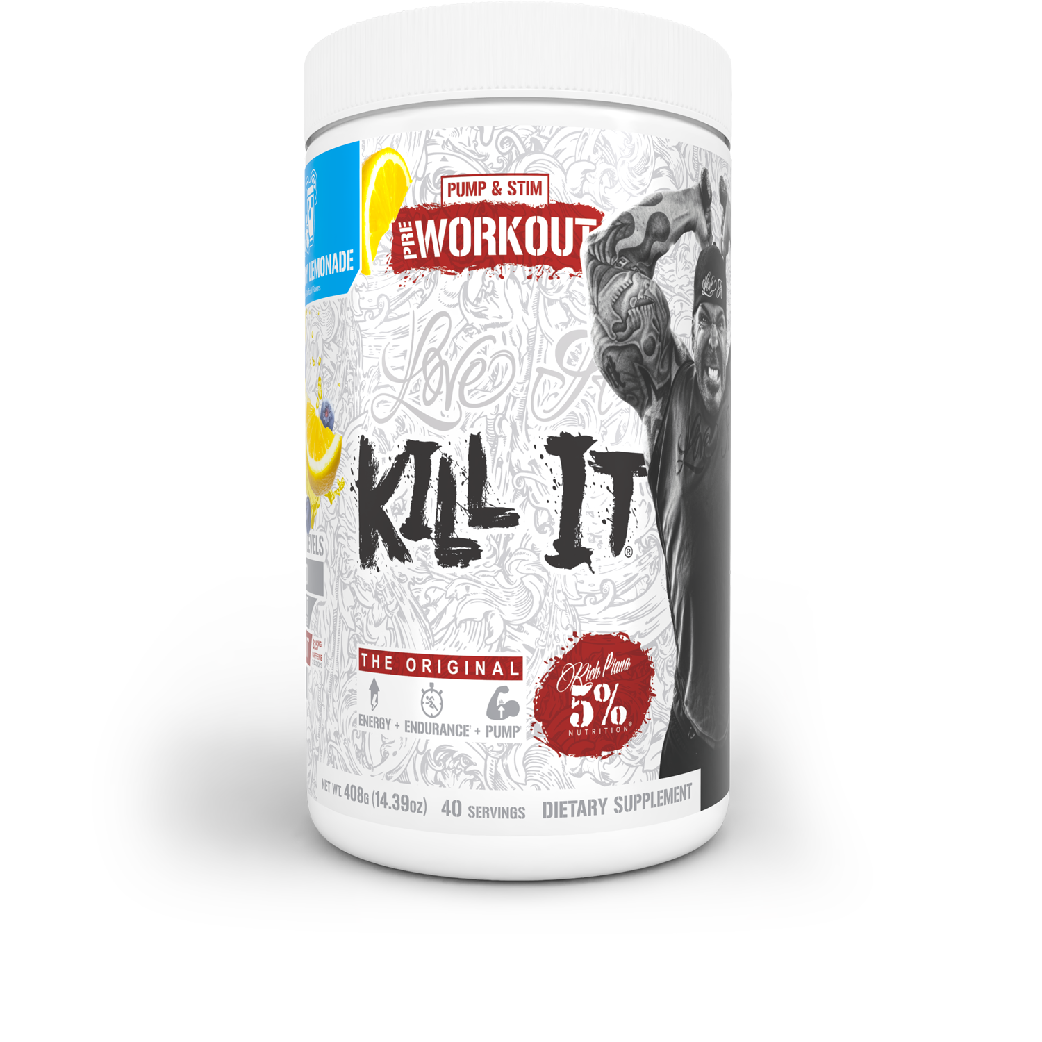 Kill It Pre-Workout for Muscle Building Pumps and Energy